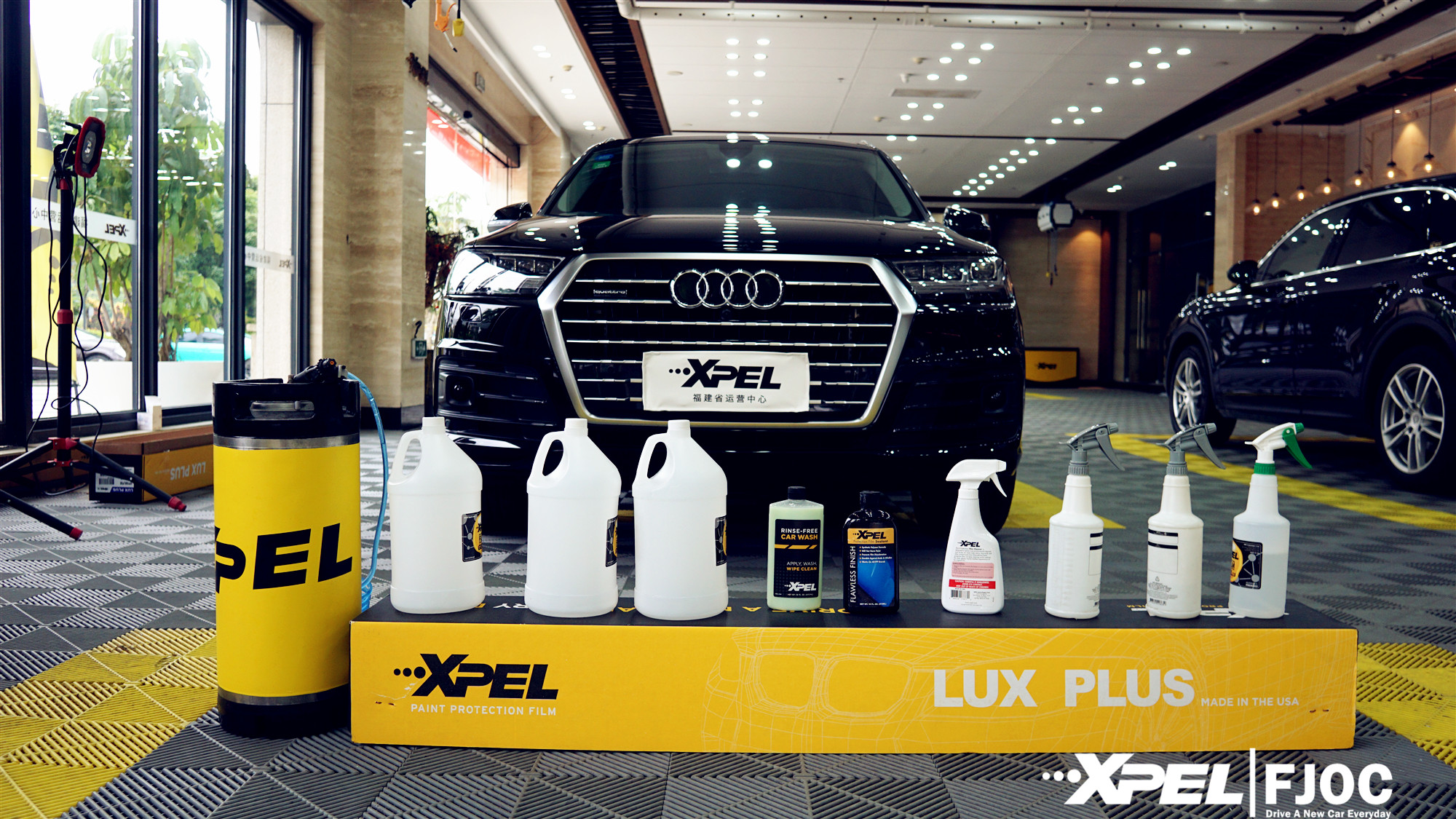 奥迪 Q7 装贴XPEL-ARES隐形车衣透明膜 - XPEL福建省运营中心-福州旗舰店